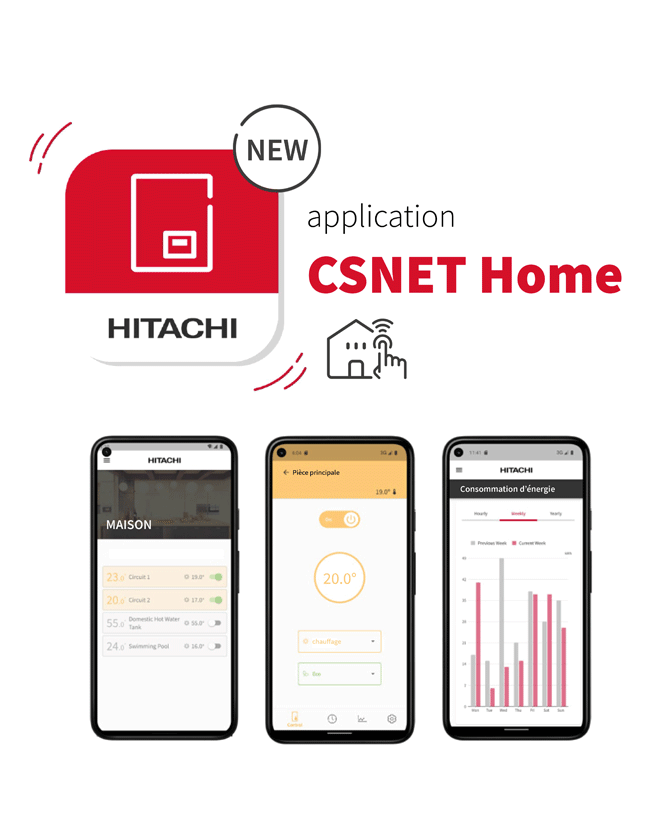 La solution de supervision CSNET Manager 2 compatible avec AirZone | hitachiclimat.fr