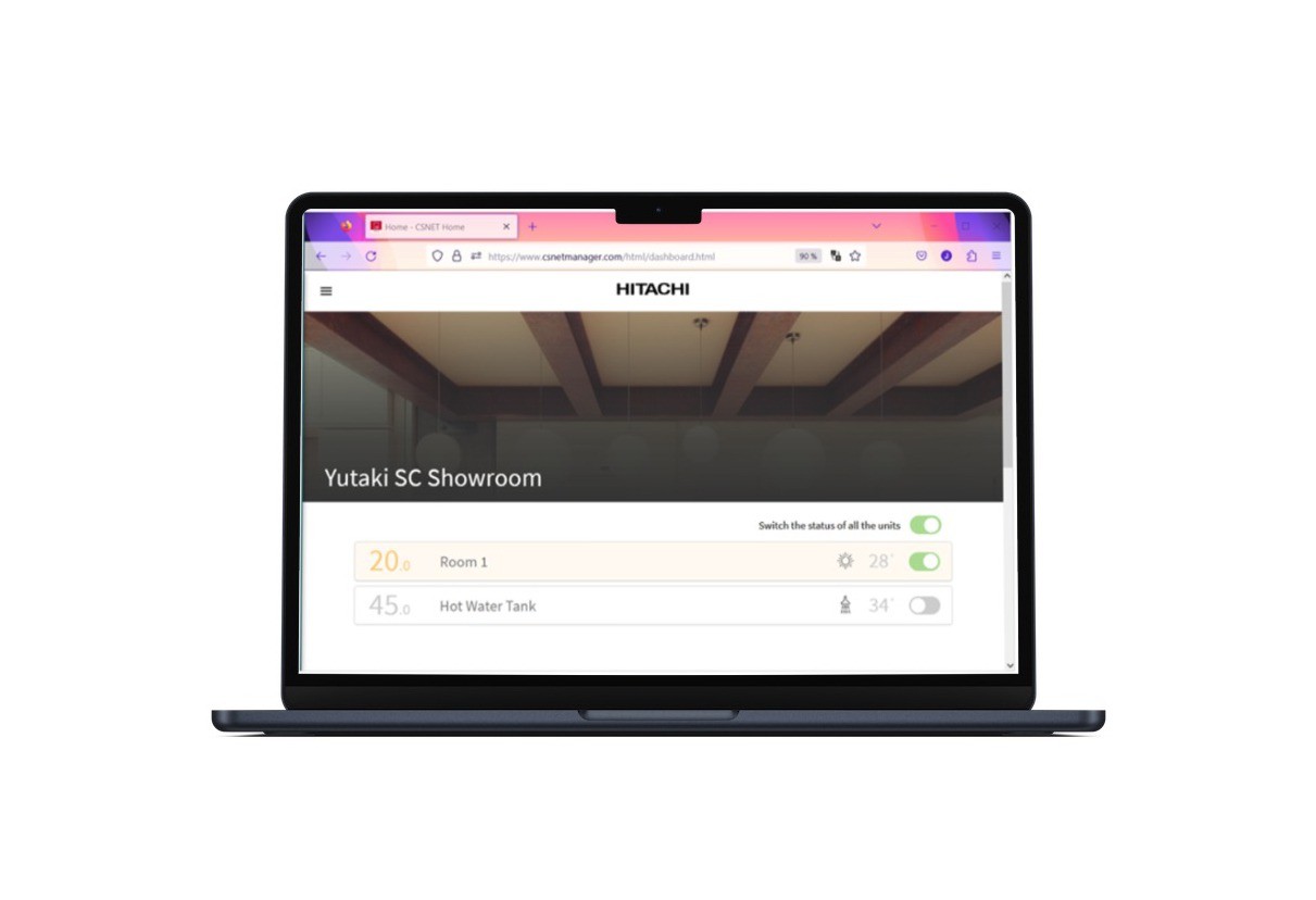 Nouvelle application CSNET Home PRO pour les professionnels de la maintenance | hitachiclimat.fr
