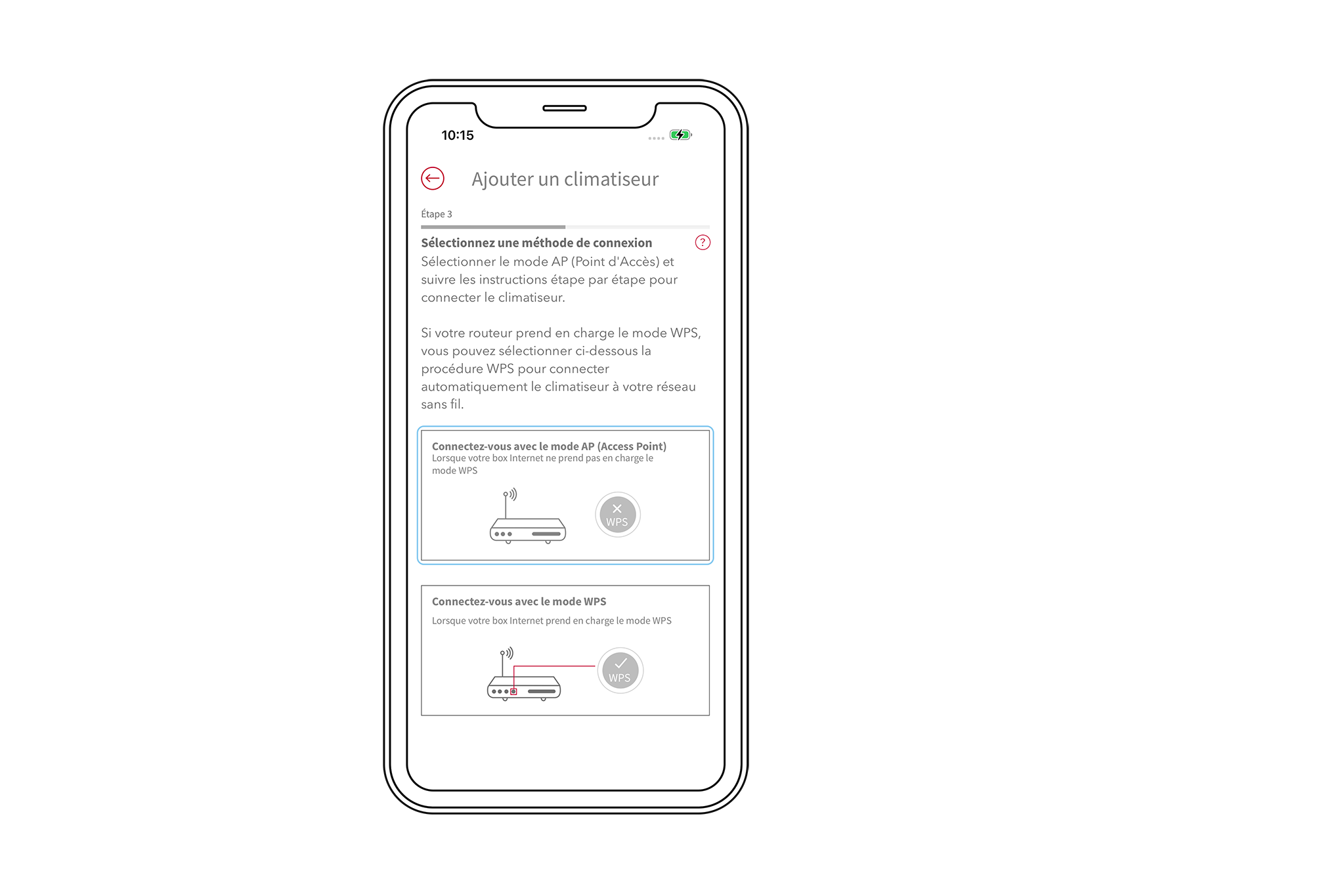 Application pompe à chaleur airCloud Go | Hitachi France
