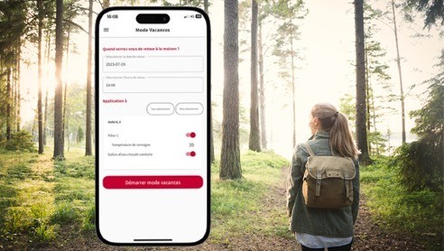 CSNET Home : Application pour piloter sa pompe à chaleur à distance