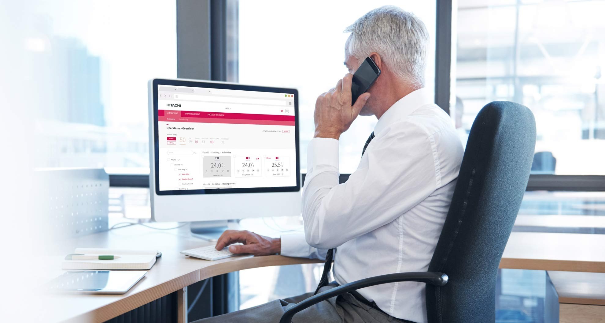 Application airCloud PRO | Hitachi France