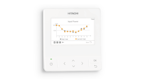 Contrôleur LCD PC-ARFH2E pour les pompes à chaleur Yutaki | Hitachi France