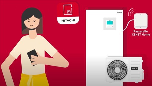 Yutaki S80 | Pompe à chaleur haute température | Hitachi France